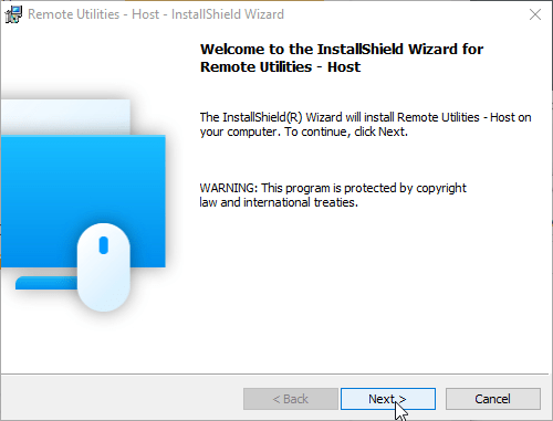 Installing Remote Utilities on your computer - Courtesy Lab
